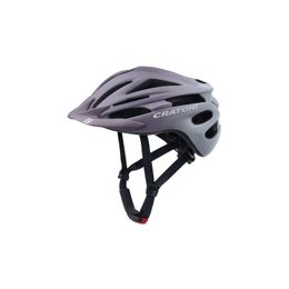 Cratoni Fahrradhelm Pacer Jr. purple-white matt