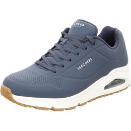 Skechers® Uno Sneaker "Stand on Air", Schnürung, atmungsaktiv, für Herren, blau, 40