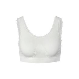 Tchibo Seamless-Bustier - Weiss - Gr.: S