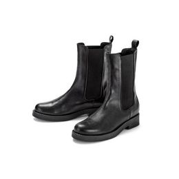 Tchibo Lederboots - Schwarz - Gr.: 38