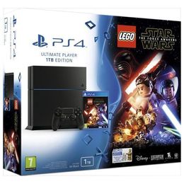 Sony PlayStation 4 1000GB - Schwarz + Lego Star Wars