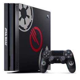 Sony PlayStation 4 Pro 1000GB - Schwarz - Limited Edition Star Wars: Battlefront II + Star Wars Battlefront II