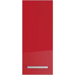 IMPULS KÜCHEN Hängeschrank "Turin", Breite 30 cm mit Drehtür, rot