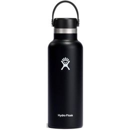 Hydro Flask Trinkflasche STANDARD FLEX CAP, TempShield™-Isolierung, schwarz