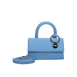 Buffalo Henkeltasche Clap02, mit abnehmbarem Schultergurt, blau