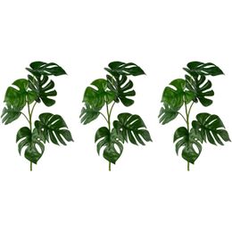 Kunstgirlande Split-Philodendron-Zweig Grünpflanze, Creativ green, Höhe 71 cm, grün