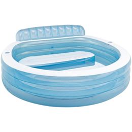 Intex Quick-Up Pool Swim Center Family Lounge, für Kinder, BxLxH: 218x229x79 cm, blau|weiß