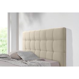 Schlaraffia Boxspringbett Aida, mit GELTEX® Next Topper und 7-Zonen-Tonnentaschen-Federkernmatratze, beige