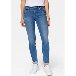 Mavi Skinny-fit-Jeans Lexy mit Elasthan für den perfekten Tragekomfort, blau