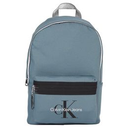 Calvin Klein Jeans Cityrucksack SPORT ESSENTIALS BP40 M, mit großflächigem Markenlogo, blau