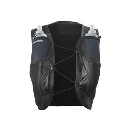 Salomon Trinkrucksack ACTIVE SKIN 12, mit praktischen Flaschenfächern, schwarz