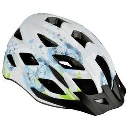 Fischer Fahrradhelm Urban Flower S/M weiß