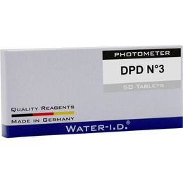 WATER ID - 50 Tabletten dpd N°3 für PoolLAB Tabletten