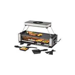 Unold Elektro Smokeless 48785, Raclette ,schwarz/edelstahl - Unold