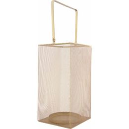 DIJK NATURAL - Dijk Metalllaterne goldfarben 15,5 x 15 x 31,3 cm Deko-Accessoires