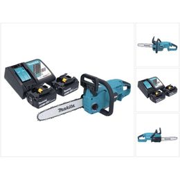 Duc 307 RGX2 Akku Kettensäge 18 v 30 cm 7,7 m/s Brushless + 2x Akku 6,0 Ah + Ladegerät - Makita