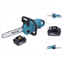 Makita - duc 307 T1X2 Akku Kettensäge 18 v 30 cm 7,7 m/s Brushless + 1x Akku 5,0 Ah - ohne Ladegerät