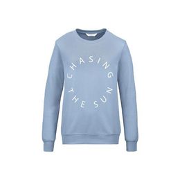 Tchibo Sweatshirt mit Print - Hellblau - Gr.: XL