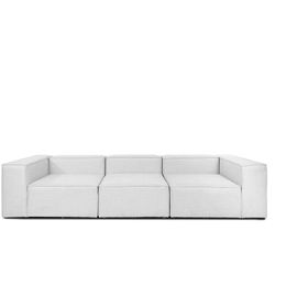 Sofa verona - i Größe m Hellgrau - (BxHxL) 327, 68, 119 cm - Home Deluxe