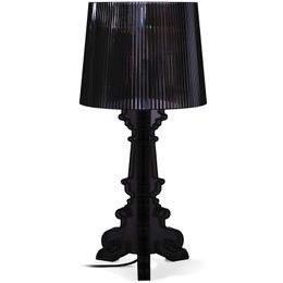 PRIVATEFLOOR Tischlampe - Kleine Version Wohnzimmer Lampe - Bour Schwarz - Acryl, Kunststoff - Schwarz