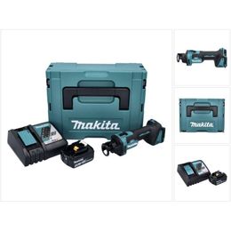 Dco 181 RT1J Akku Rotationsschneider 18 v 32000 U/min Brushless + 1x Akku 5,0 Ah + Ladegerät + Makpac - Makita