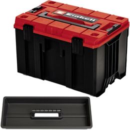 E-Case m 4540021 Transportkoffer Polypropylen Rot, Schwarz (l x b x h) 442 x 330 x 290 mm - Einhell