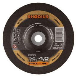 Rhodius Abrasives - rhodius RS38, 10 Stück, 180 x 4,0 mm, Schruppscheibe