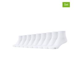 Skechers 9er-Set: Socken in in Weiß - 39-42