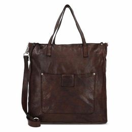 Campomaggi Shopper Tasche Leder 36 cm moro