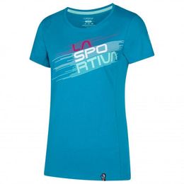 La Sportiva - Women's Stripe Evo - T-Shirt Gr XS blau