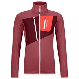 Ortovox - Women's Fleece Grid Jacket - Fleecejacke Gr XS rot