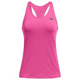 Under Armour - Women's UA HG Armour Racer Tank - Tank Top Gr XS rosa