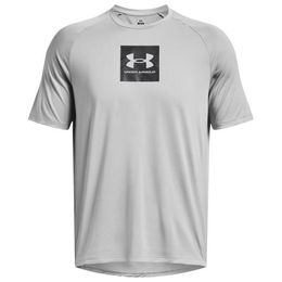 Under Armour - Tech Print Fill S/S - Funktionsshirt Gr S grau