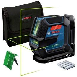 Bosch Professional GLL 2-15 G Linienlaser kalibriert (ISO) inkl. Tasche Reichweite (max.): 15 m