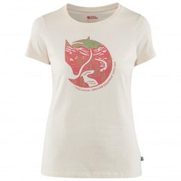Fjällräven Fjällräven - Women's Arctic Fox Print - T-Shirt Gr XXS beige