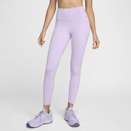 Nike One 7/8-Leggings mit hohem Bund für Damen - Lila