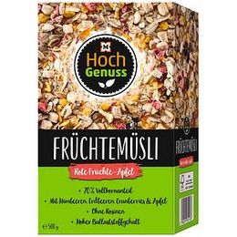 HochGenuss Rote Beeren - Apfel Müsli 500,0 g