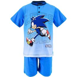Sonic The Hedgehog Schlafanzug (2 tlg) Pyjama Set kurz