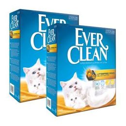 Ever Clean LitterFree Paws Katzenstreu 2x10 l