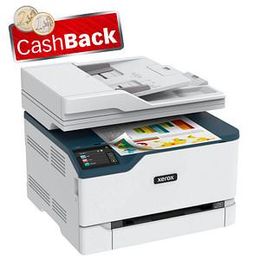 AKTION: Xerox C235 4 in 1 Farblaser-Multifunktionsdrucker weiß mit CashBack