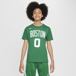 Jayson Tatum Boston Celtics Nike NBA-T-Shirt für ältere Kinder - Grün