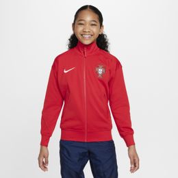 Nike Portugal Academy Pro Strick-Fußballjacke für ältere Kinder - Rot