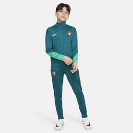 Portugal Strike Nike Dri-FIT Fußball-Trainingsanzug aus Strickmaterial für ältere Kinder - Grün