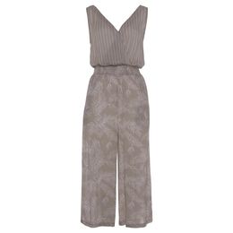 Lascana Jumpsuit Damen Gr&ouml;&szlig;e S taupe