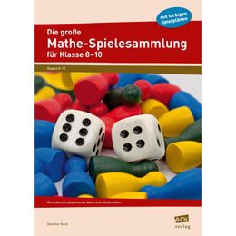 Die große Mathe-Spielesammlung für Klasse 8 bis 10, m. 1 Beilage - Günther Koch, Geheftet