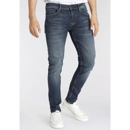 Skinny-fit-Jeans Pepe Jeans "Finsbury" Gr. 32, Länge 34, blau (dark used) Herren Jeans Skinny-Jeans