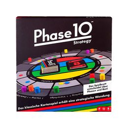 Mattel GAMES Phase 10 Strategy Brettspiel Mehrfarbig