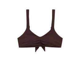 WE Fashion Bikinitop Damen Gr&ouml;&szlig;e 80 schoko