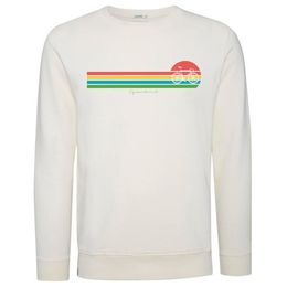 Greenbomb - Bike Sunset Stripes Summer Wild - Sweatshirts - Pullover Gr M weiß