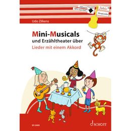 Mini-Musicals und Erzähltheater über Lieder mit einem Akkord - Udo Zilkens, Geheftet